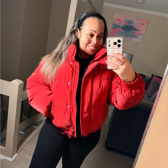 Gianni Bini | Jackets & Coats | Gianni Bini Vibrant Red Puffer Jacket ...